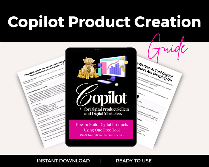 Copilot Product Creation Step-by-Step Guide and Prompt