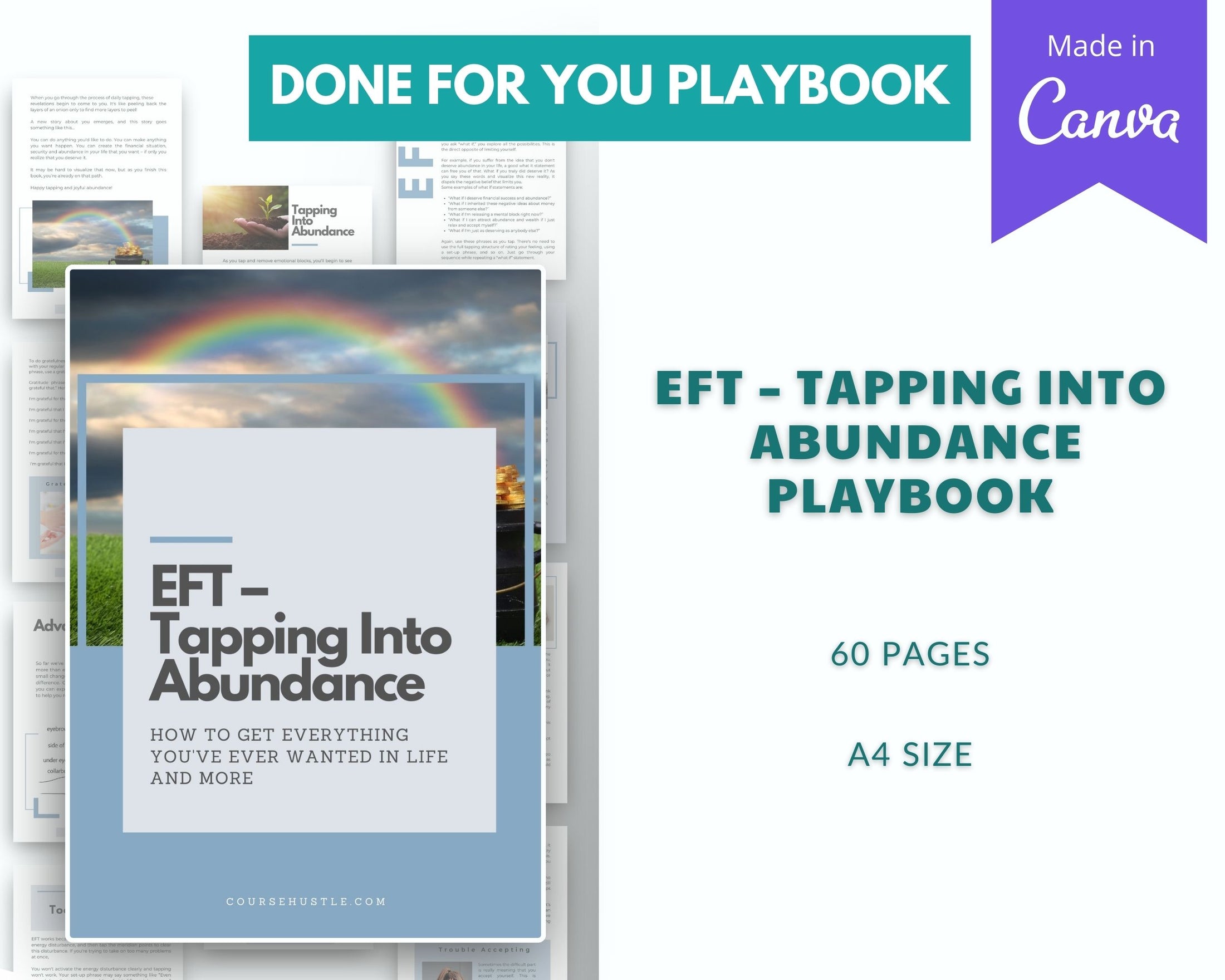 Done for You EFT Playbook | Tapping Into Abundance | Emotional Freedom ...